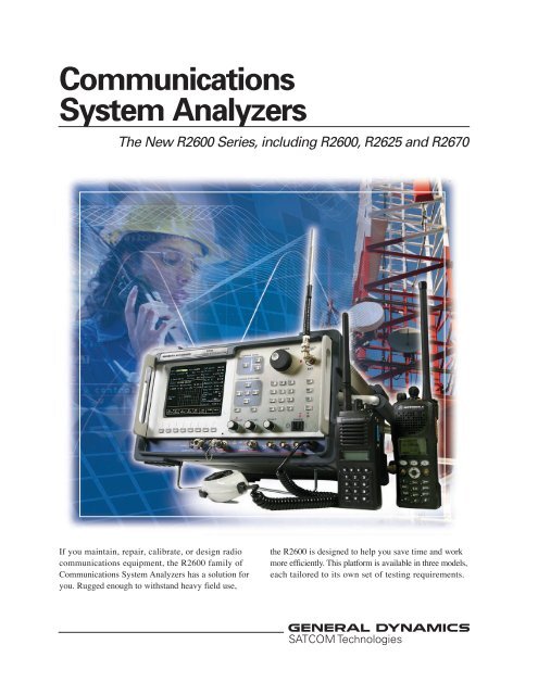 Communications System Analyzers - Tessco