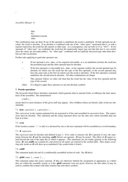 Assembler 