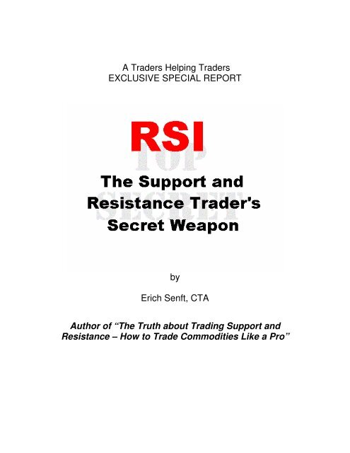 The Truth about Trading Support and - Support and Resistance