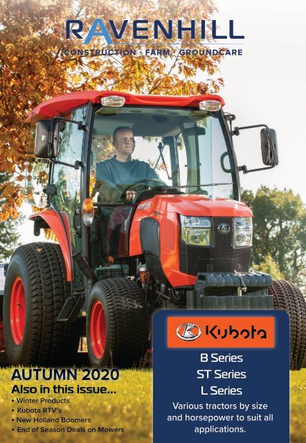 Ravenhill Groundcare Leaflet October 2020