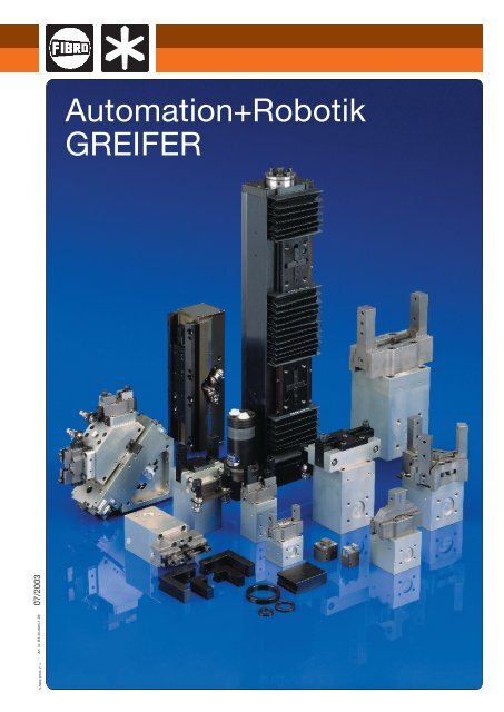 Automation+Robotics - FIBRO GmbH