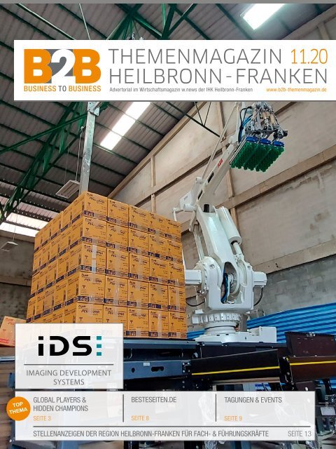 IMAGING DEVELOPMENT SYSTEMS| B2B Themenmagazin 11.2020