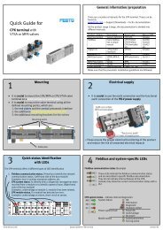 Assembling Distribution station - Festo