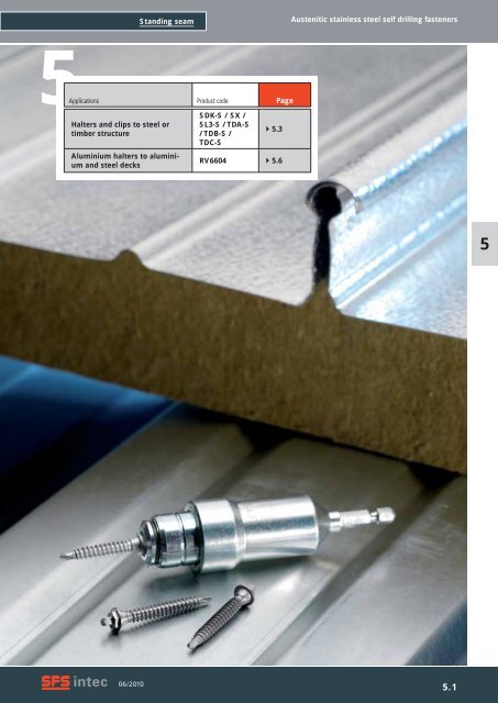 Chapter 5: Stainless Steel Standing Seam - RIBA Product Selector