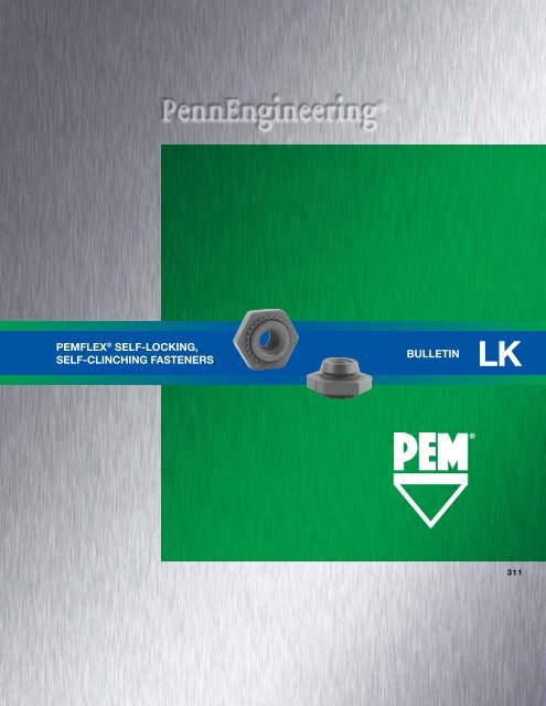 pemflex® self-locking, self-clinching fasteners ... - PennEngineering