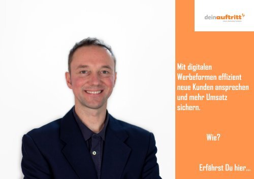Booklet Dein Auftritt Tipps für EPUs und KMUs Booklet Dein Auftritt Tipps für EPUs und KMUs