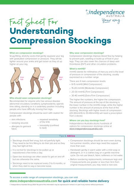 Understanding Compression Stockings