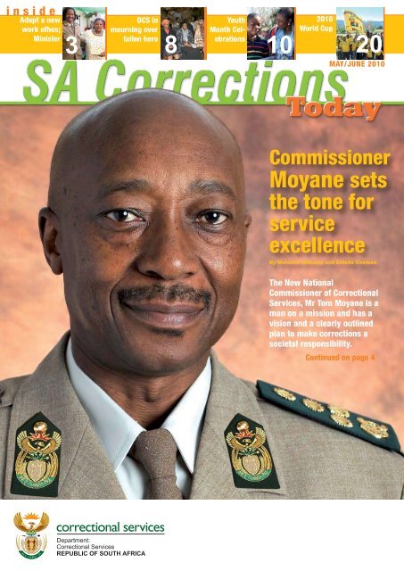 20 - Department of Correctional Services 20 - Department of Correctional Services