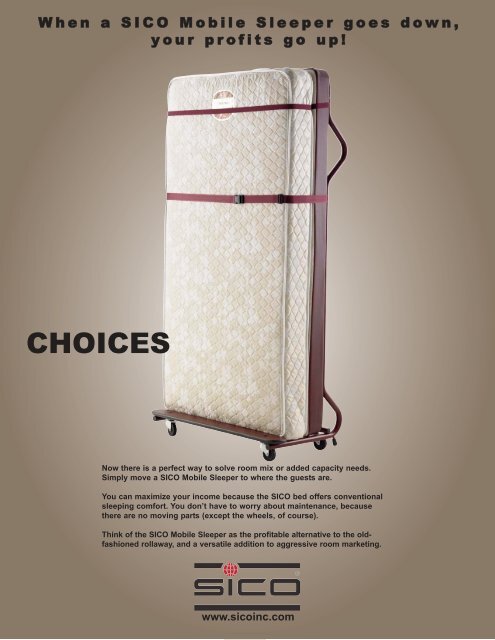 mobile sleeper brochure:Layout 1.qxd - Sico Inc.