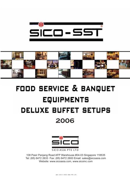 SICO-SST Buffet Setup Photo Gallery - Italasia