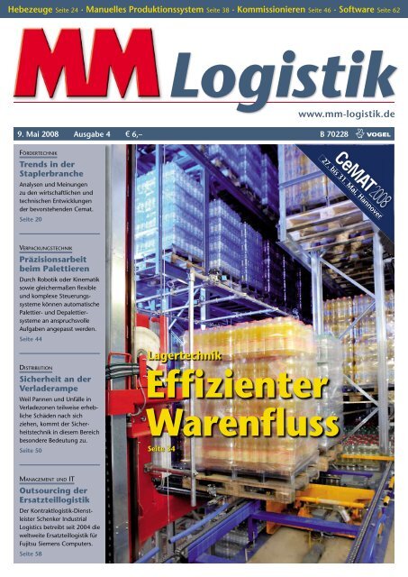 Effizienter Warenfluss - MM Logistik