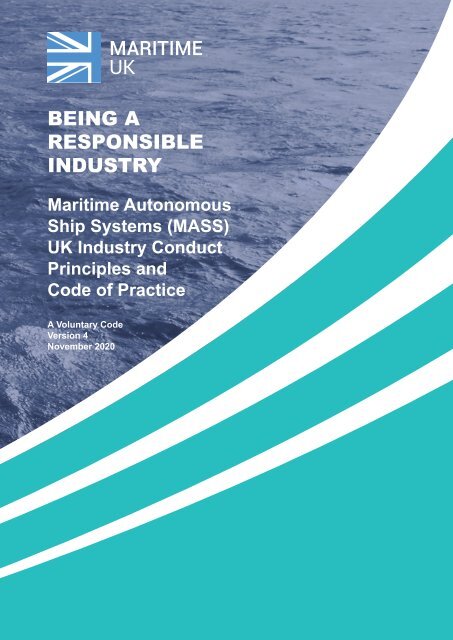 Maritime Autonomous Ship Systems UK V4