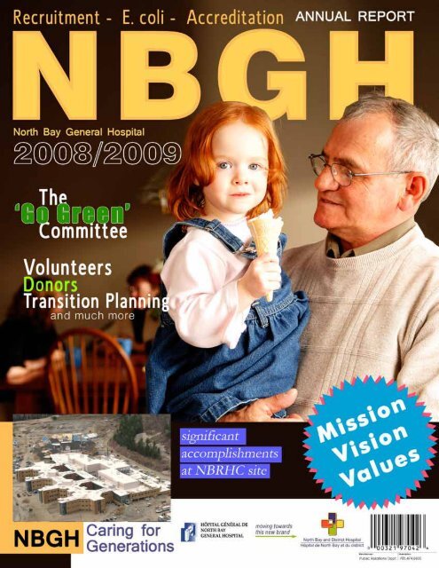 2008/2009 - North Bay Regional Health Centre