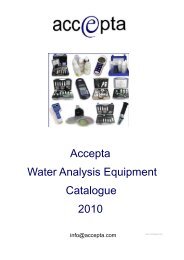 Safety Data for Accepta 2877 - Accepta Water Treatment
