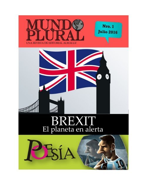 REVISTA MUNDO PLURAL JULIO 2016