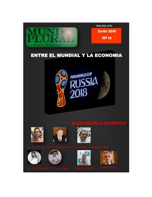 REVISTA MUNDO PLURAL JUNIO 2018