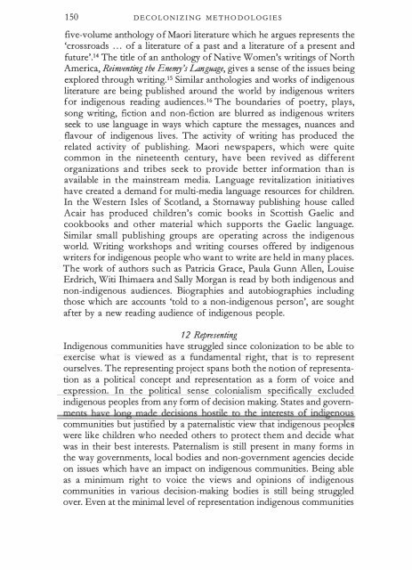 150 DECOLONIZING METHODOL