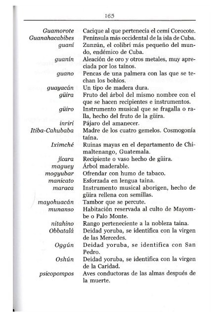 ¡164 cacique caney cara