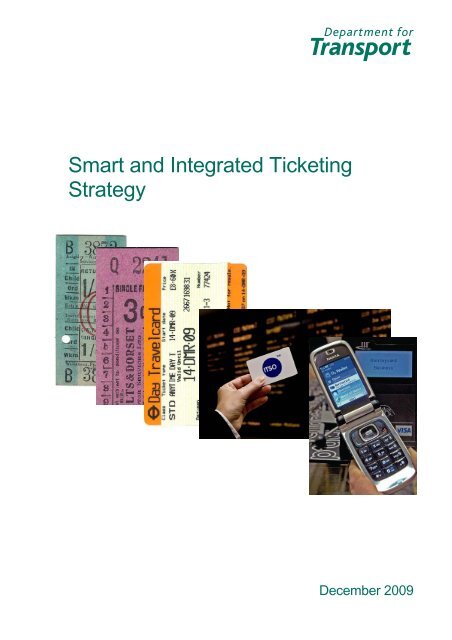 Smart and Integrated Ticketing Strategy - UK Mobile Contactless ...