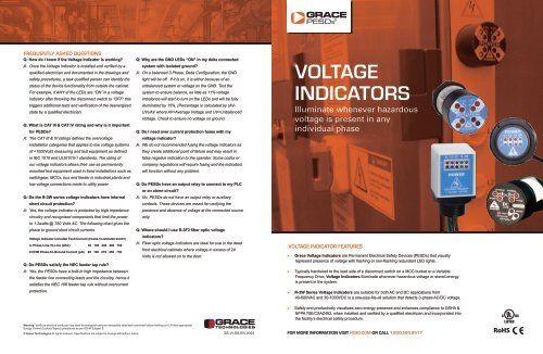 Grace Voltage Indicators