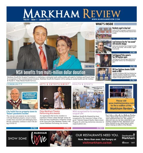 Markham Review, January 2021