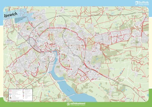 Ipswich Cycle Map