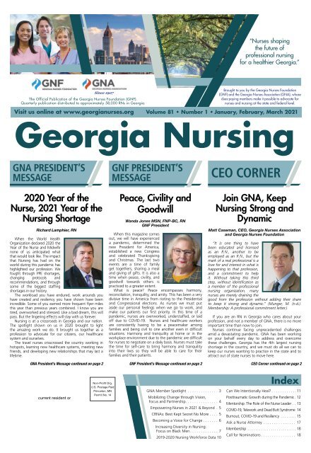 Georgia Nursing - January 2021