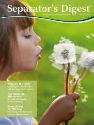 Westfalia SeparatorÃ‚Â® ecocream - GEA Westfalia Separator Group