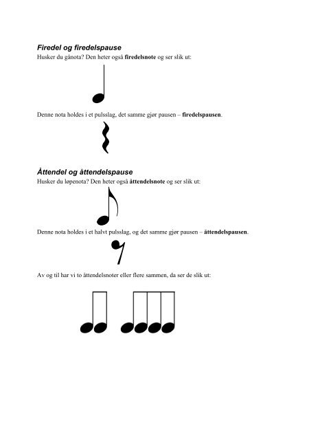 Rytme En melodi består a