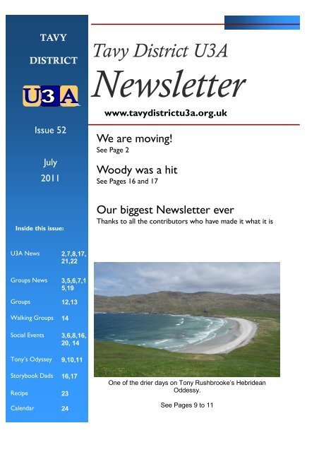 Tavy District U3A Newsletter