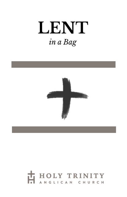 Lent in a Bag