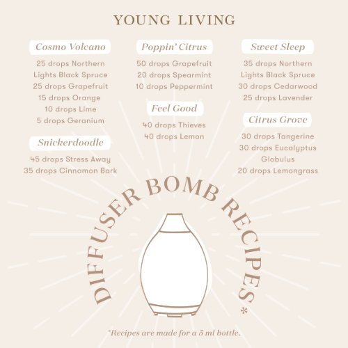 Diffuser Bomb Recipes | Digital Library | Young Living