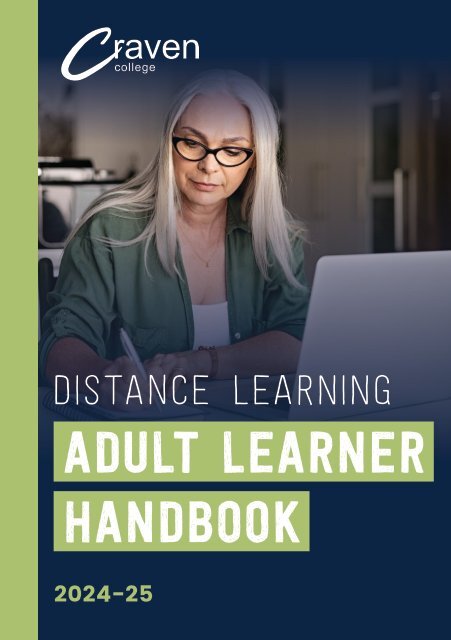 Distance Learning - Adult Learner Handbook 2024-25