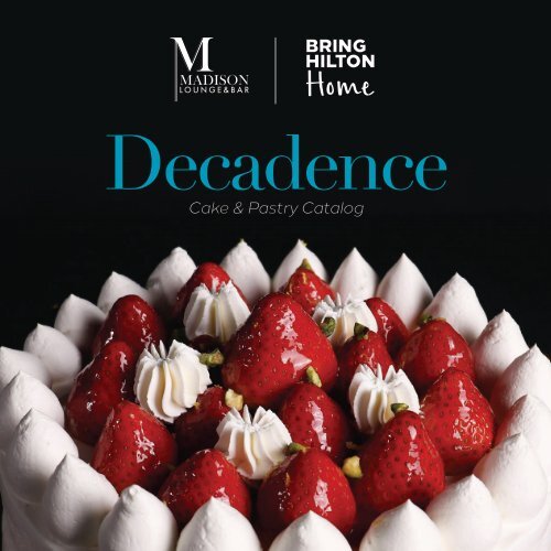 Hilton Manila Cake Catalogue