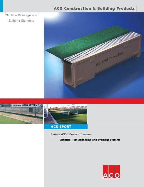 ACO Construction & Building Products - ACO Polymer Products Inc.