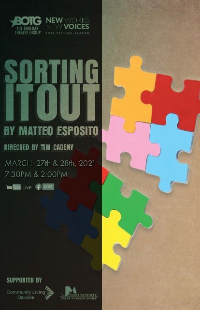 Sorting It Out - Show Program