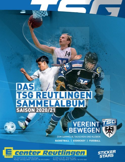 Stickerstars Album TSG 2020 Basketball Eishockey Fussball