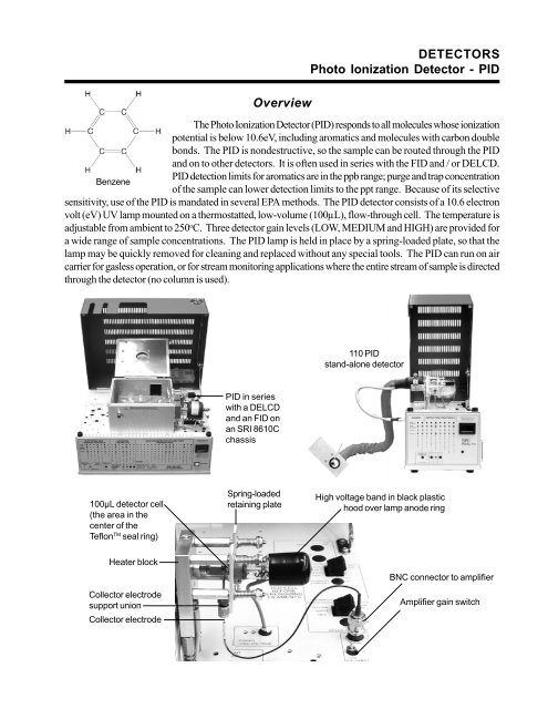SRI Photo Ionization Detector