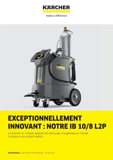 EXCEPTIONNELLEMENT INNOVANT : NOTRE IB 10/8 L2P