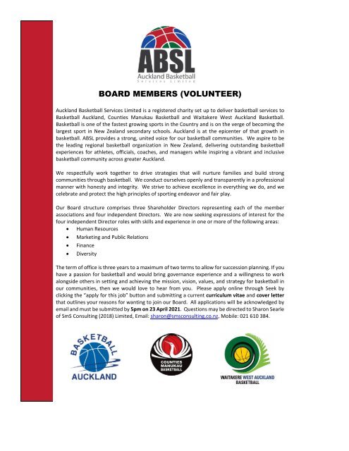 JD- AD Volunteer Board Members