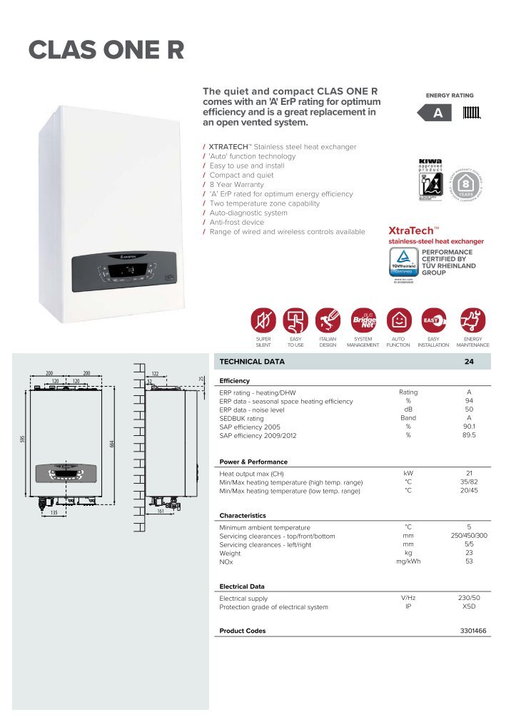 E-Combi ONE - Installation Manual