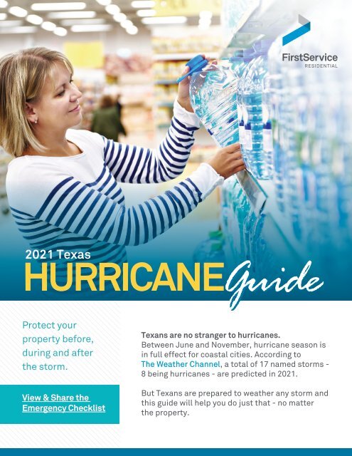 Hurricane Guide - Texas 2021 Season