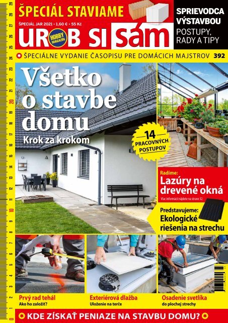 Časopis Urob si sám špeciál jar 2021