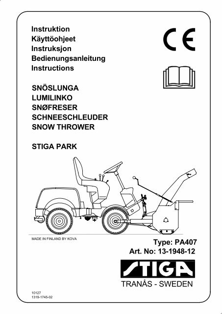13-1948-12 Type - Stiga!