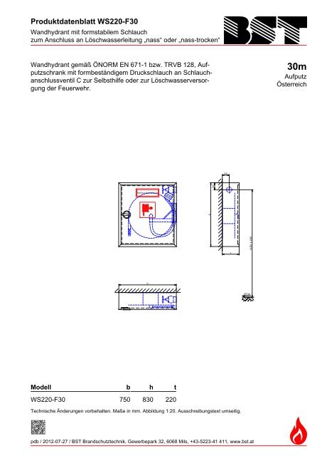 30m 12kg - BST Brandschutztechnik
