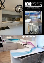 Creoglass Printed Splashback Catalogue - June 2018