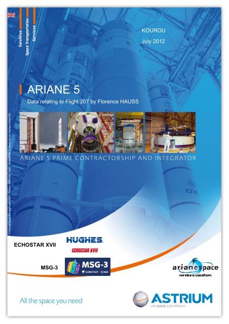 Flight 207: Ariane 5 ECA/Echostar-17 - Astrium - EADS