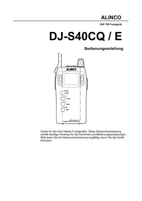 alinco - Mods-ham.Com