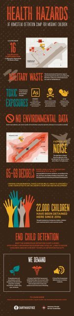 Homestead Detention Center Infographic