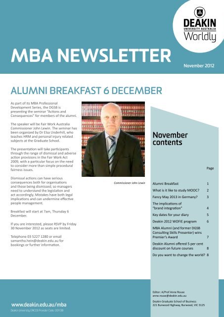 key dates for trimester 1 (t1) - Deakin University